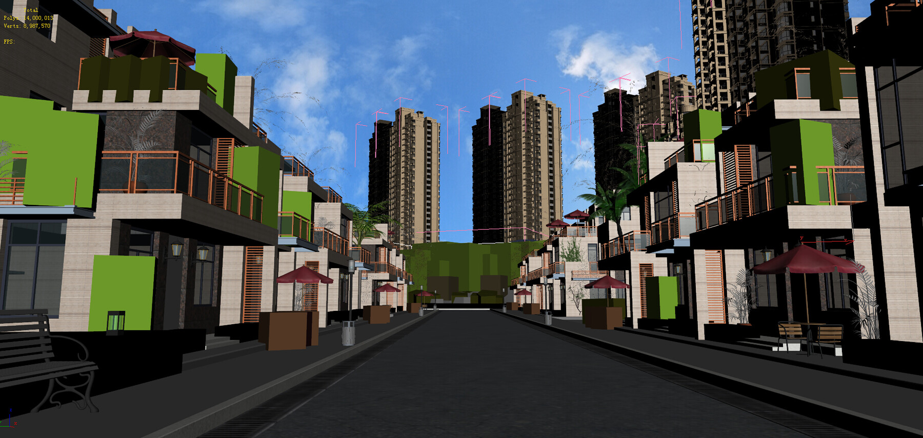 ArtStation - High-end residential community villa | Resources