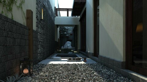ArtStation - Senior Clubhouse - Individually decorated hallway | Resources