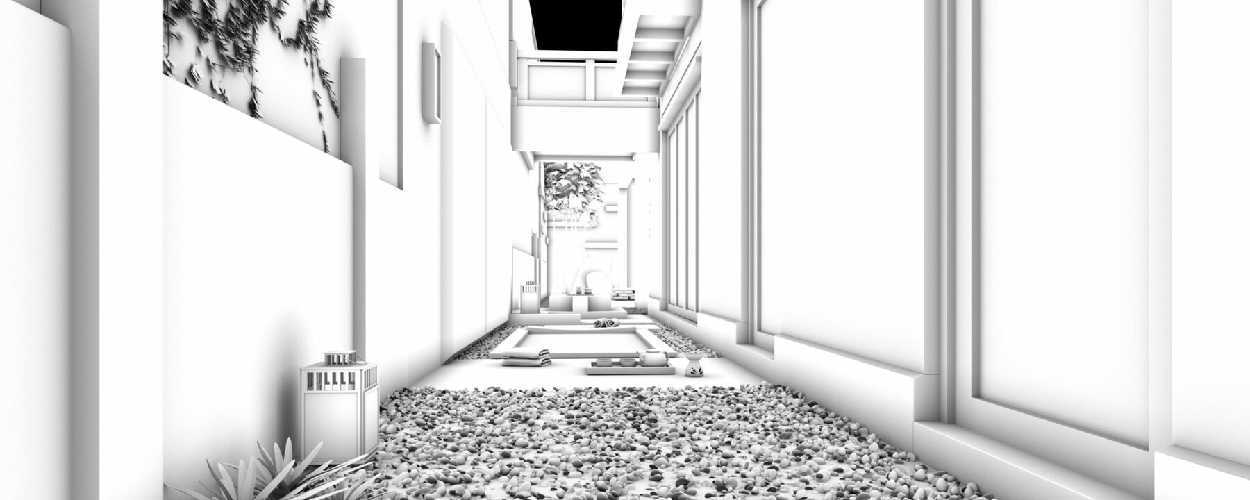 ArtStation - Senior Clubhouse - Individually decorated hallway | Resources
