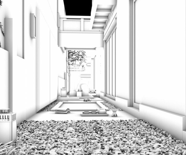 ArtStation - Senior Clubhouse - Individually decorated hallway | Resources
