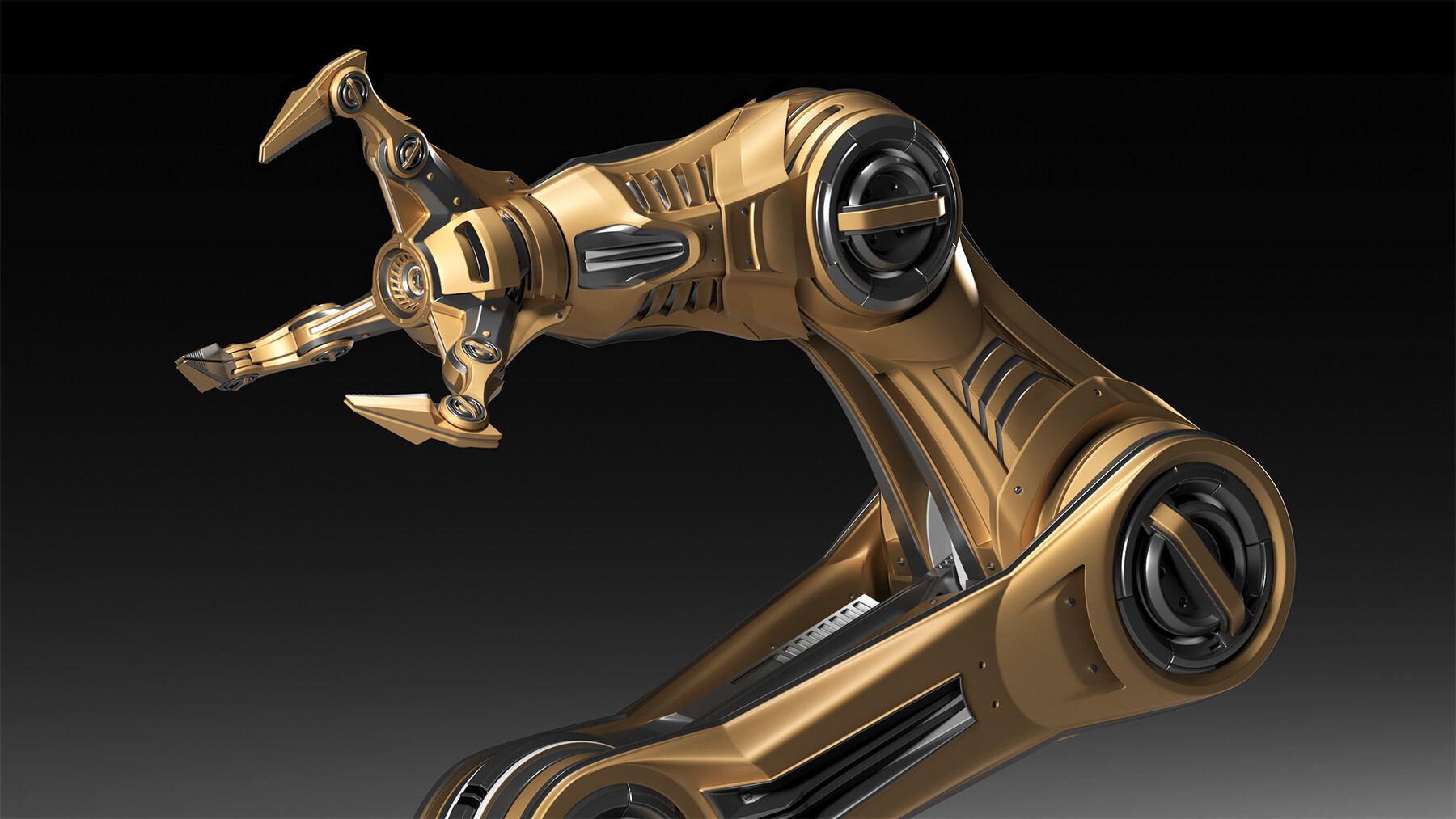 ArtStation - Robotic Arm Rigged 3d Model | Resources