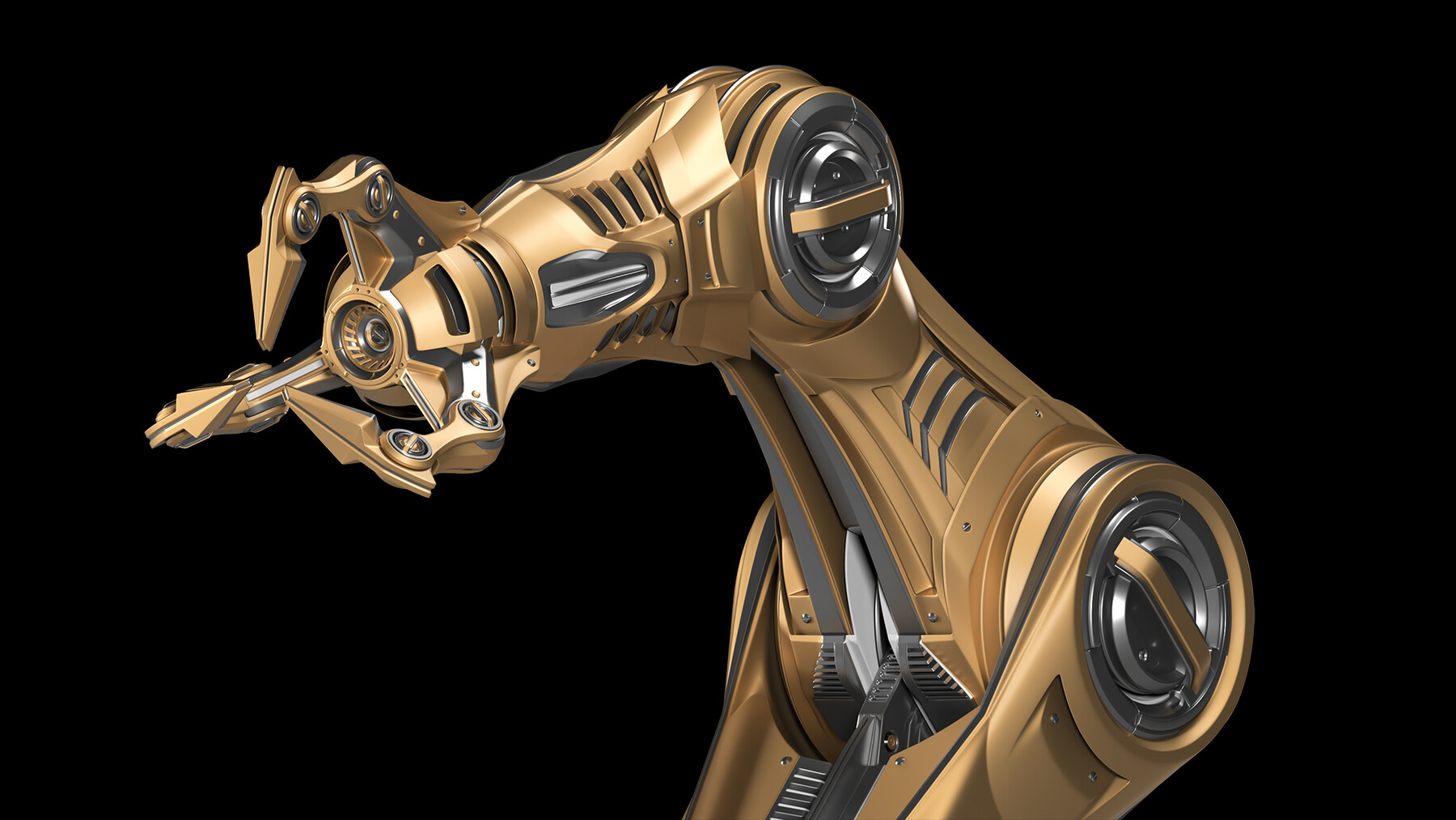 ArtStation - Robotic Arm Rigged 3d Model | Resources