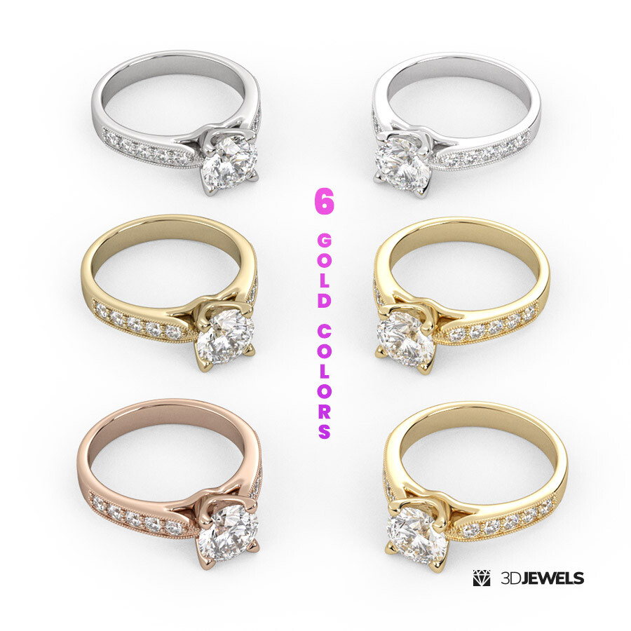 ArtStation - Pre-made Realistic Scene Setup for Jewelry Rendering with ...