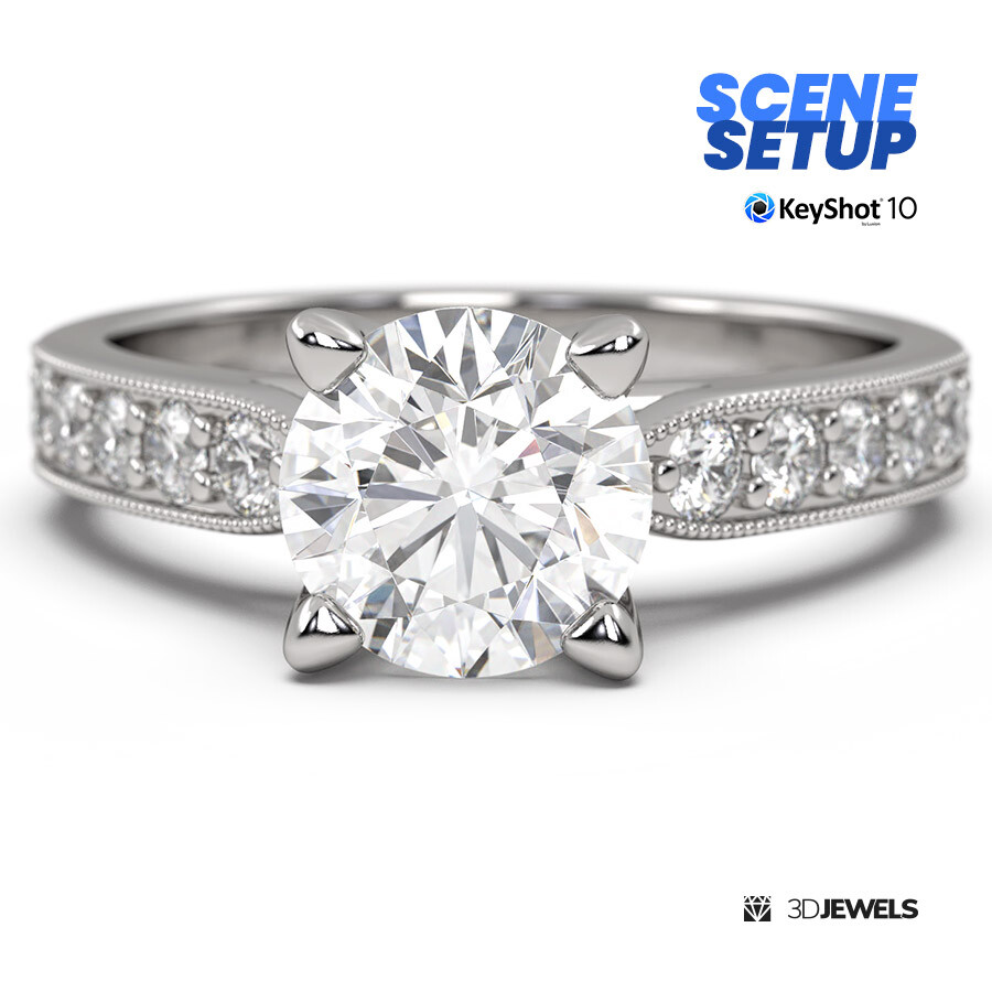 ArtStation - Pre-made Realistic Scene Setup for Jewelry Rendering with ...