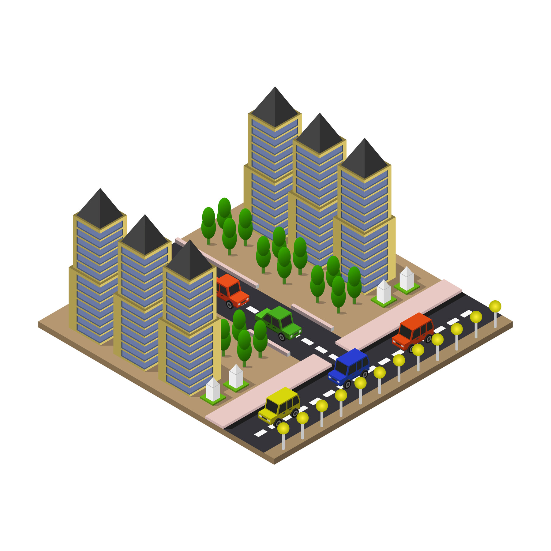 ArtStation - Isometric city | Artworks