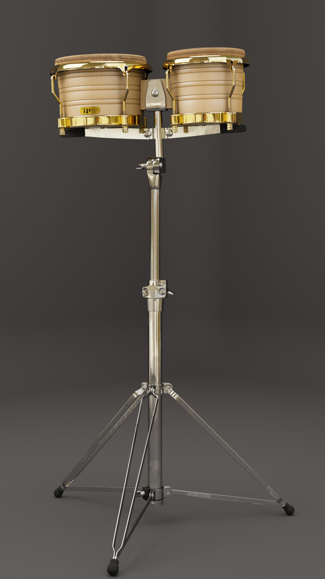 ArtStation - Bongos percussion high-poly PBR 3D model | Resources