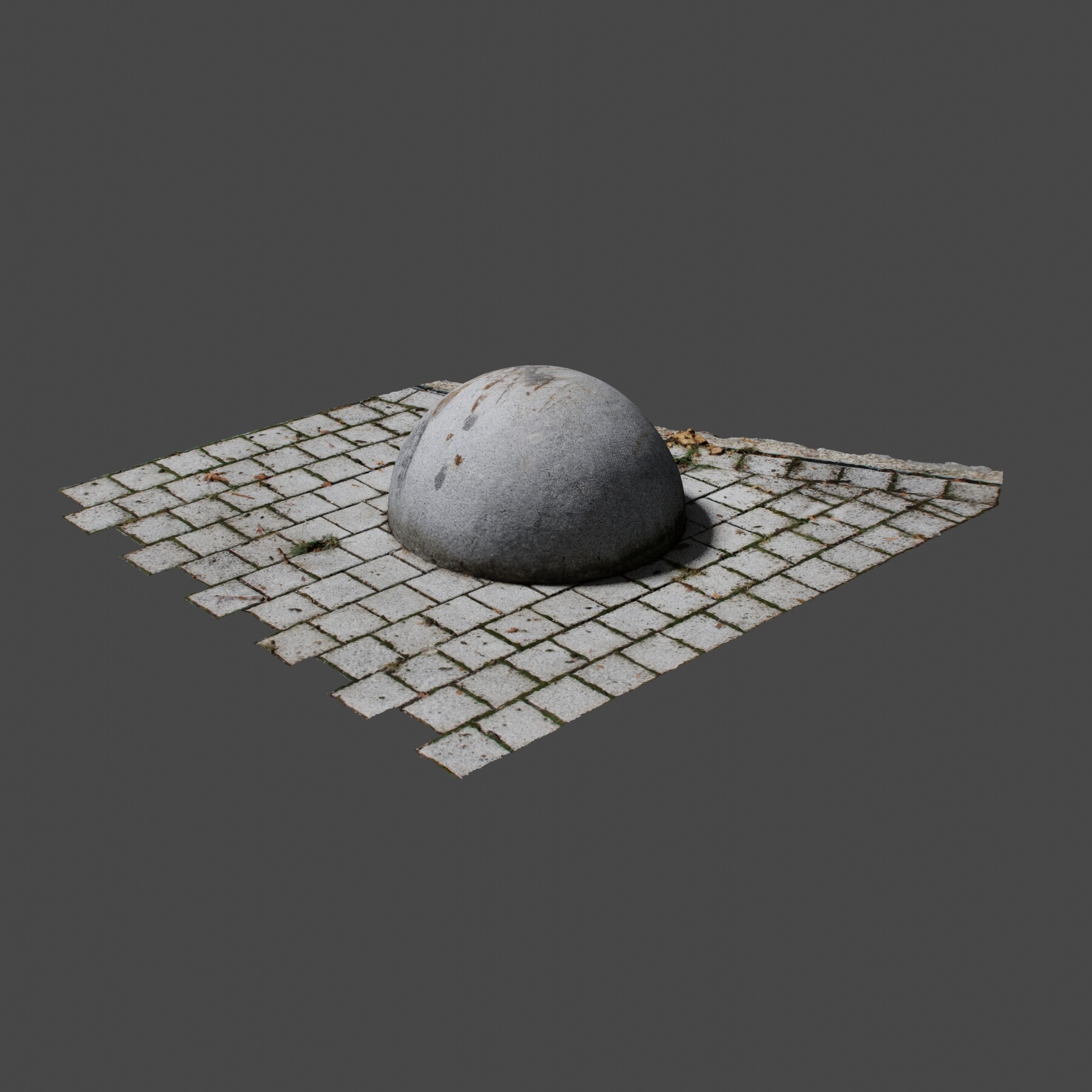 ArtStation - Concrete Ball - Photoscan | Game Assets