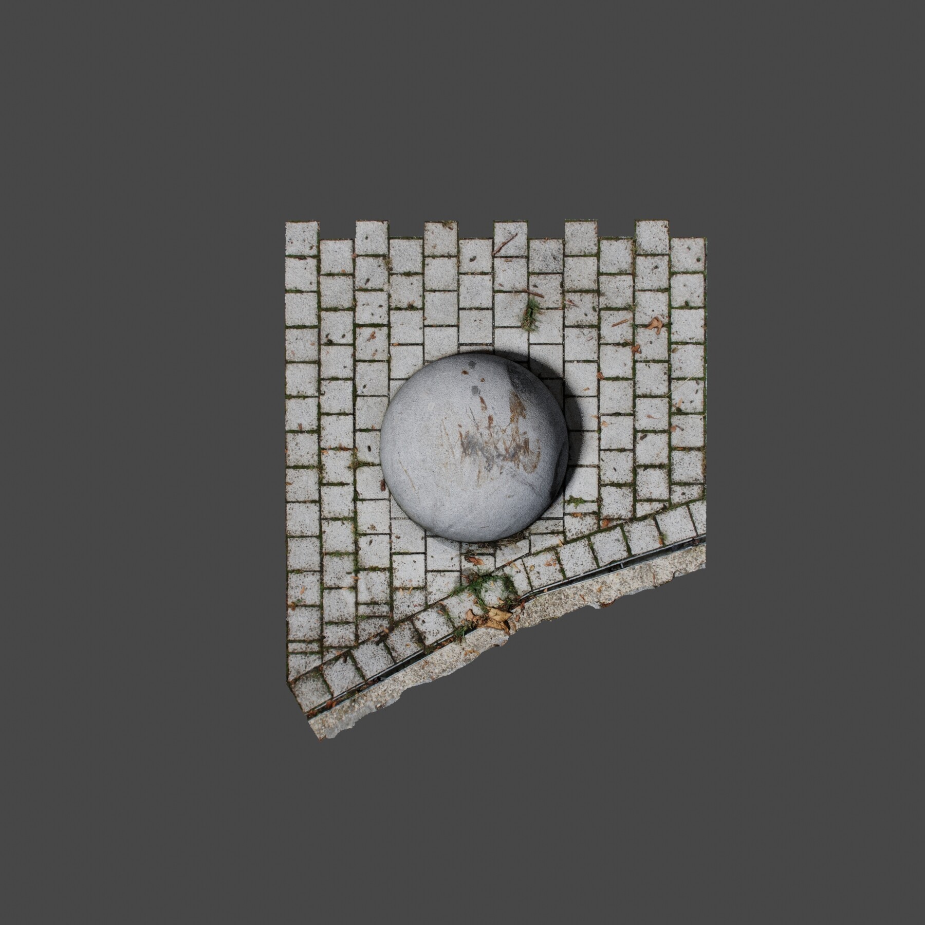 ArtStation - Concrete Ball - Photoscan | Game Assets