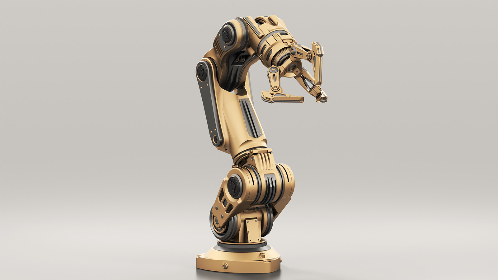 ArtStation - Robotic Arm 2 Rigged 3d model | Resources