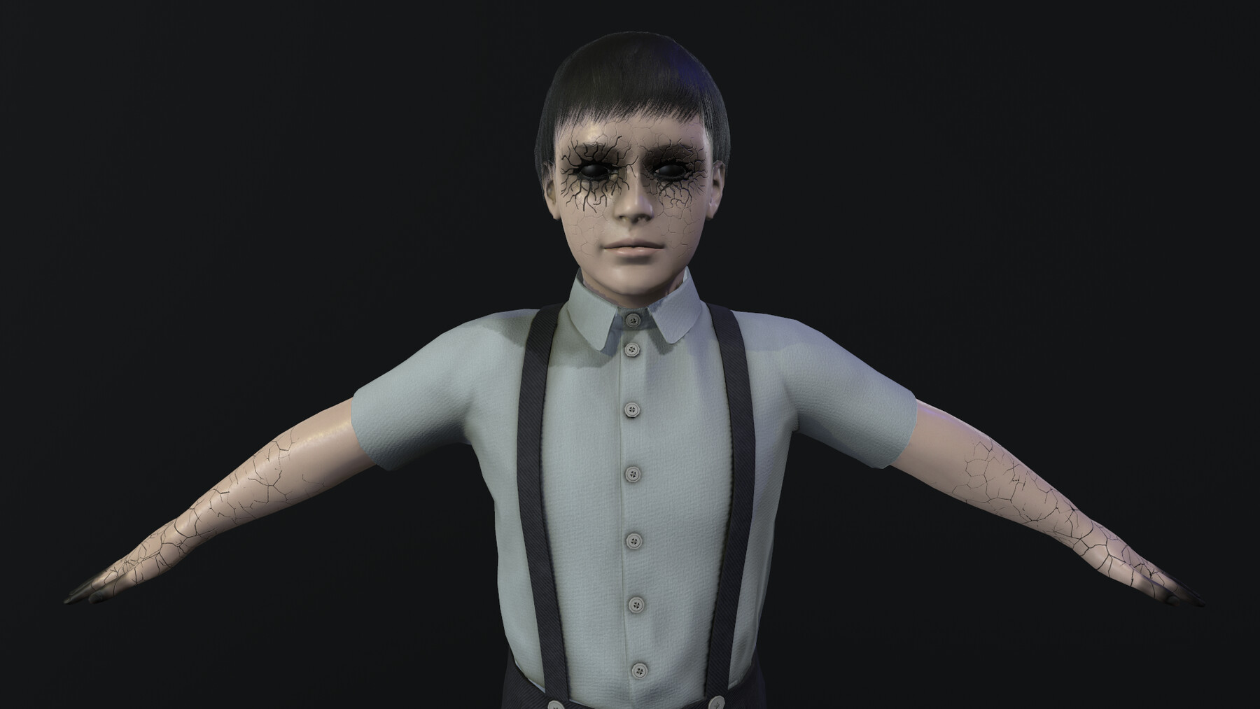 ArtStation - Horror Boy | Game Assets