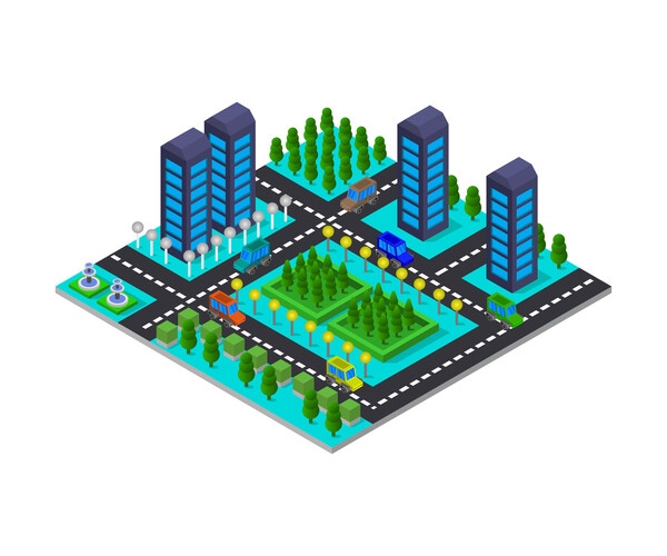 ArtStation - Isometric city | Artworks