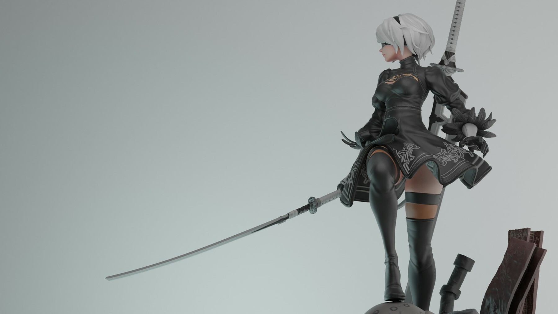 ArtStation - 2b stl | Resources