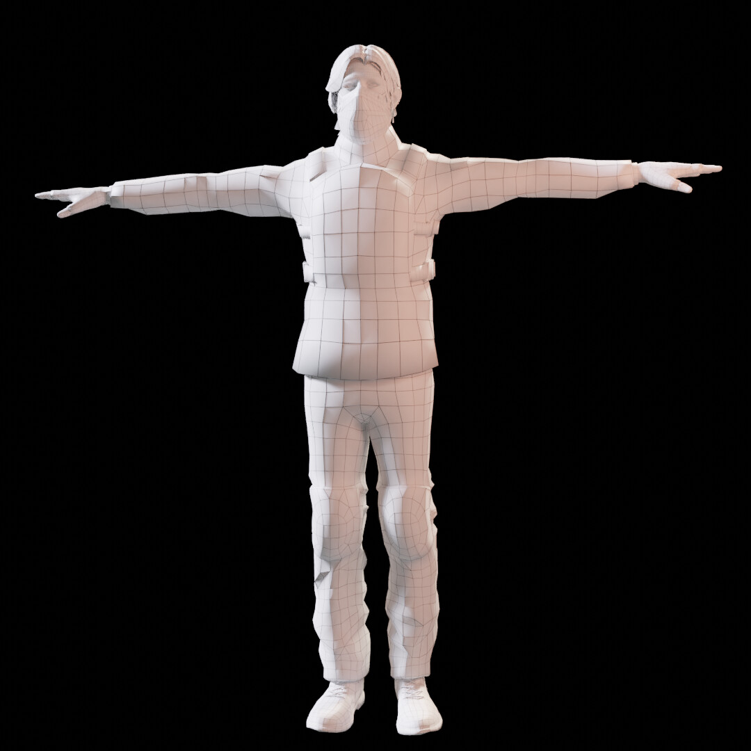 ArtStation - Game-Ready Male character Pack | Game Assets