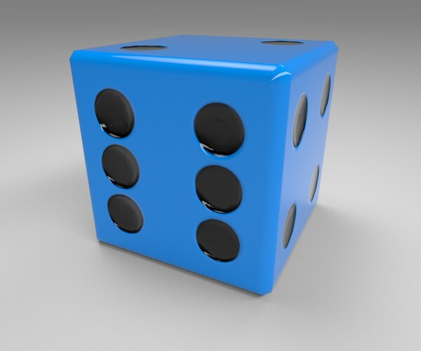 ArtStation - Dice d6 game ready PBR | Game Assets
