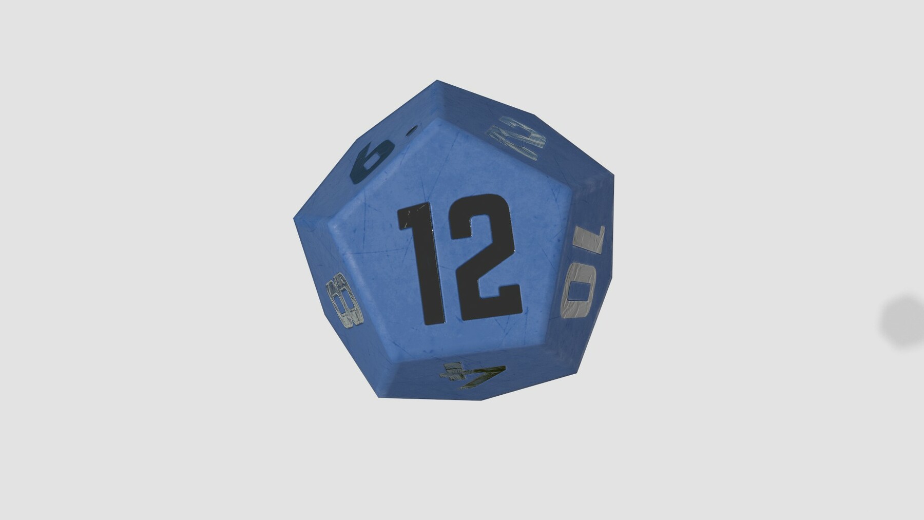 ArtStation - Dice d12 game ready PBR | Game Assets
