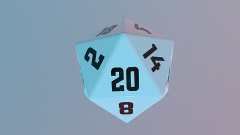 ArtStation - Dice d12 game ready PBR | Game Assets