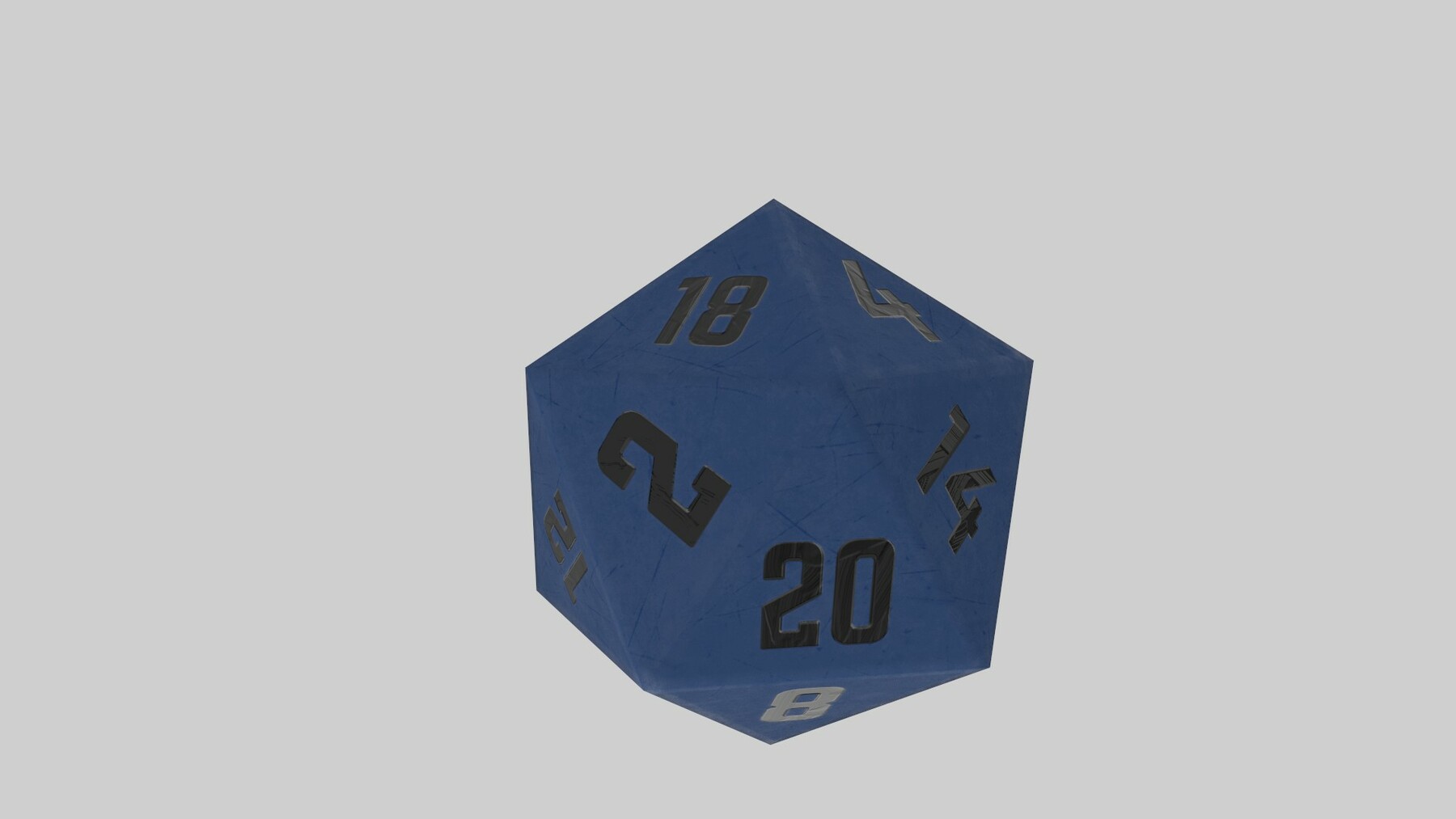 ArtStation - Dice d20 game ready PBR | Game Assets