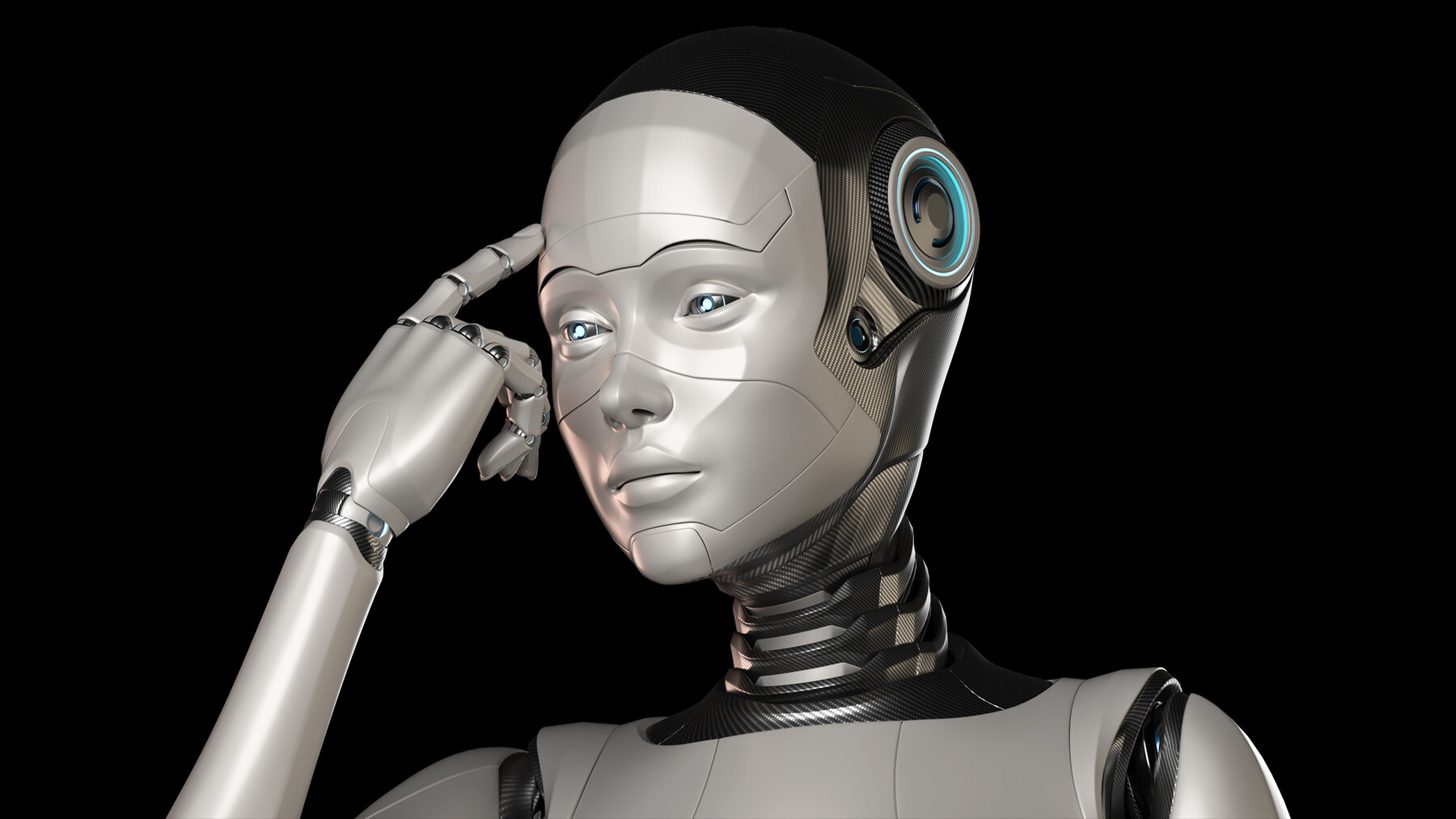 ArtStation - Robot Woman Rigged - BASIC EDITION 3D Model | Resources