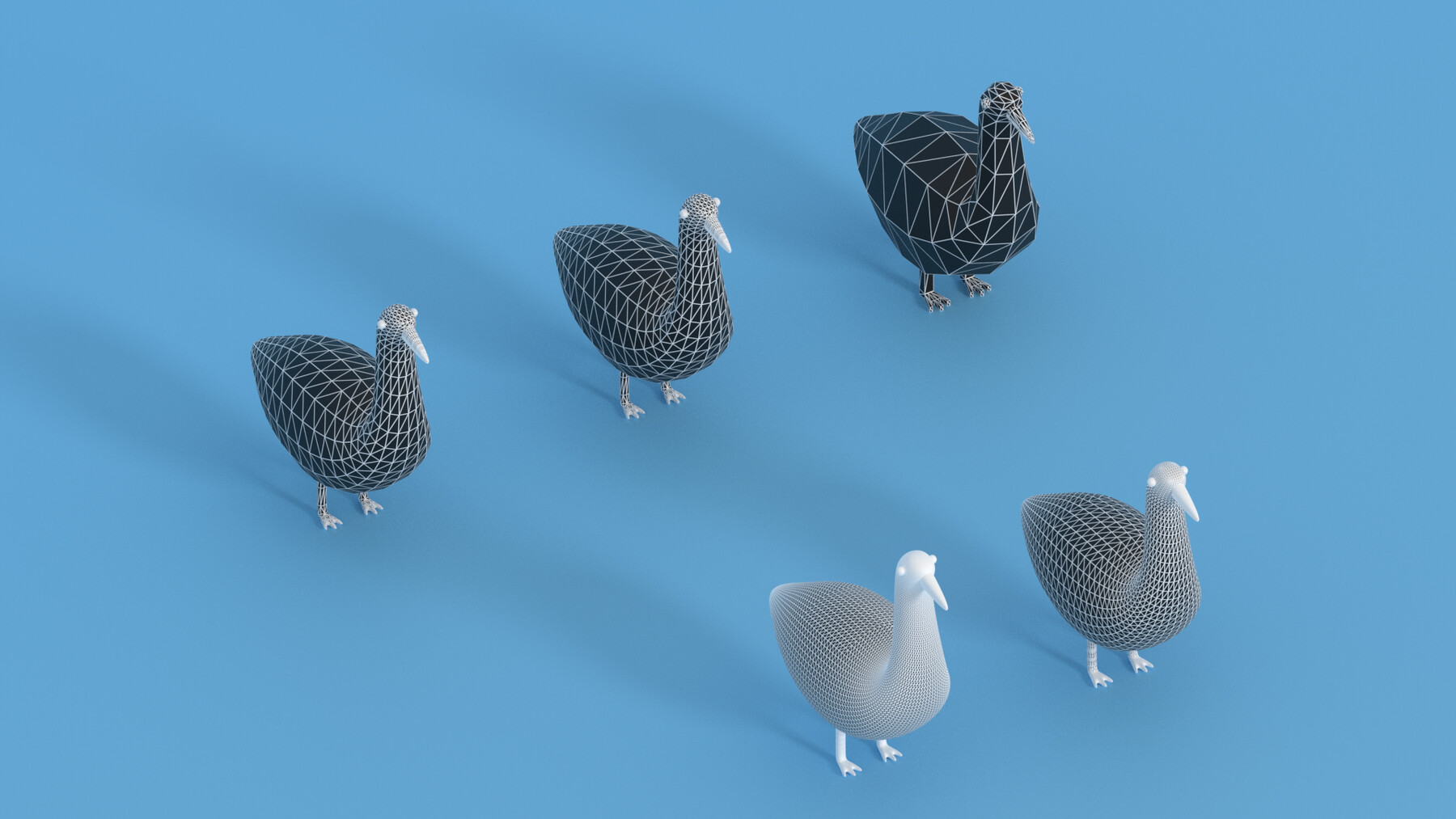 ArtStation - Cartoon Goose 3D model | Resources