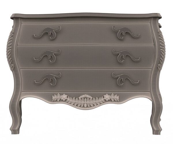 ArtStation - Classic Comode Furniture Design Afaq | Resources