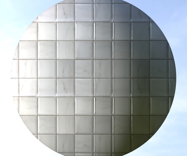 ArtStation - Kitchen Tiles 1 PBR Material | Game Assets