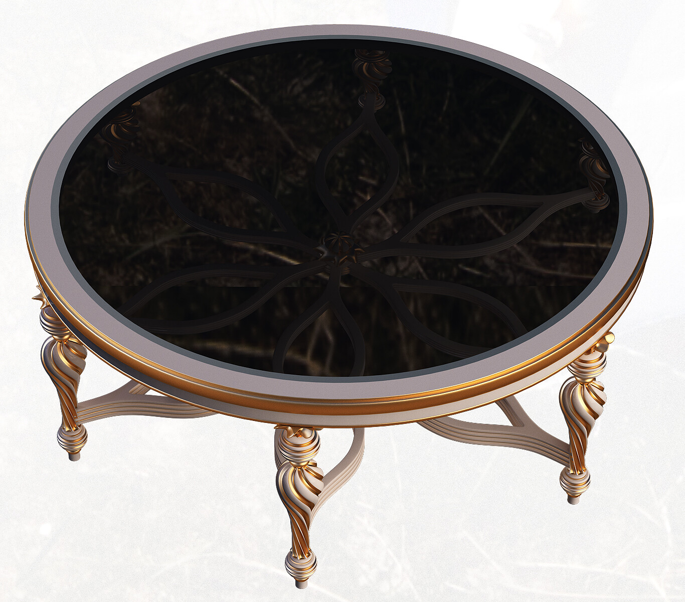 ArtStation - Classic Tea Table Yegane | Resources