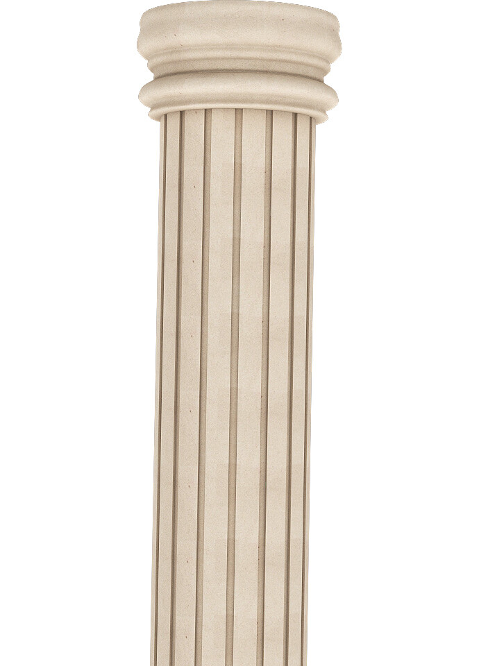 ArtStation - Column Plaster Molding Decoration | Resources