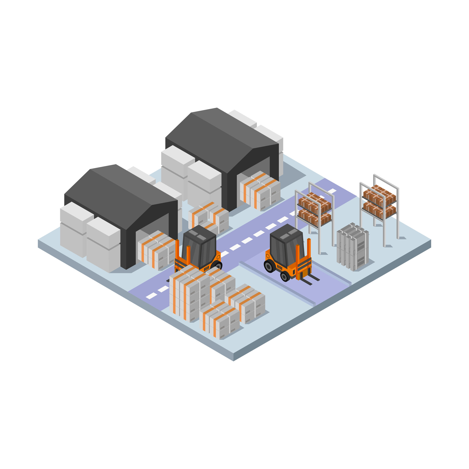 ArtStation - Isometric warehouse | Artworks