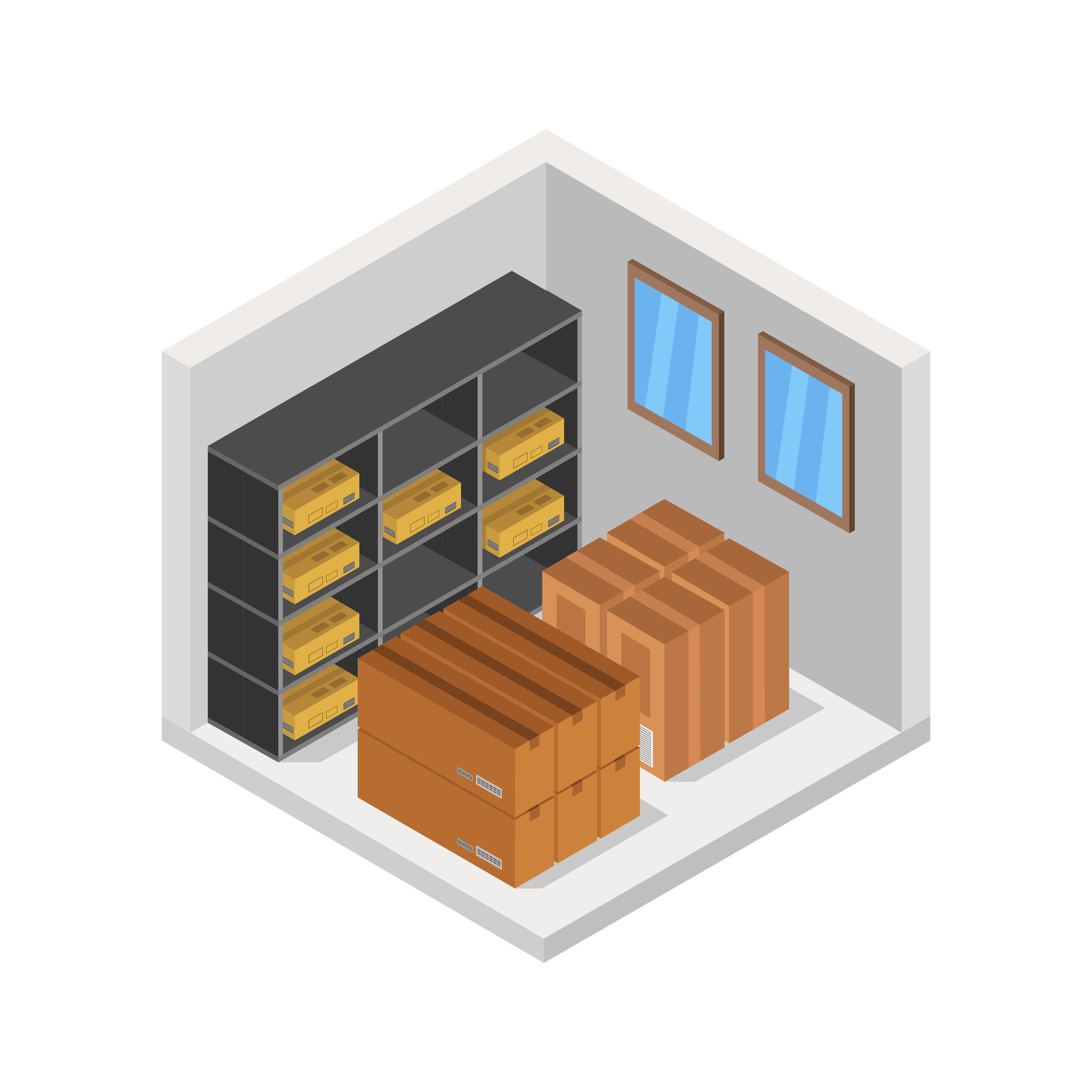 ArtStation - Isometric warehouse | Artworks