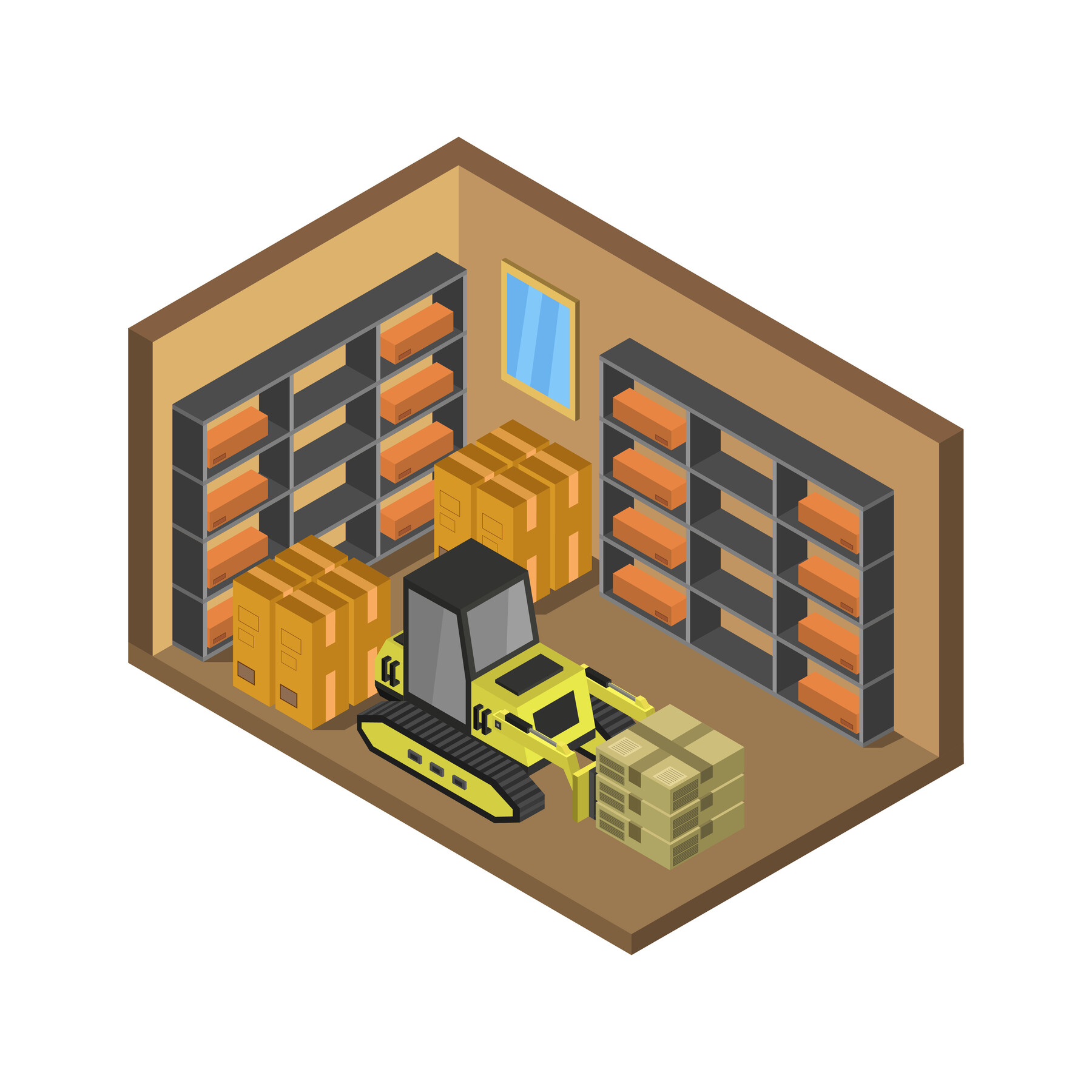 ArtStation - Isometric warehouse | Artworks