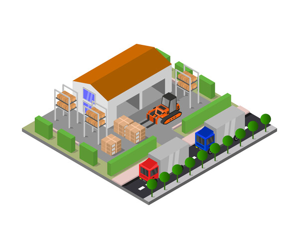 ArtStation - Isometric warehouse | Artworks