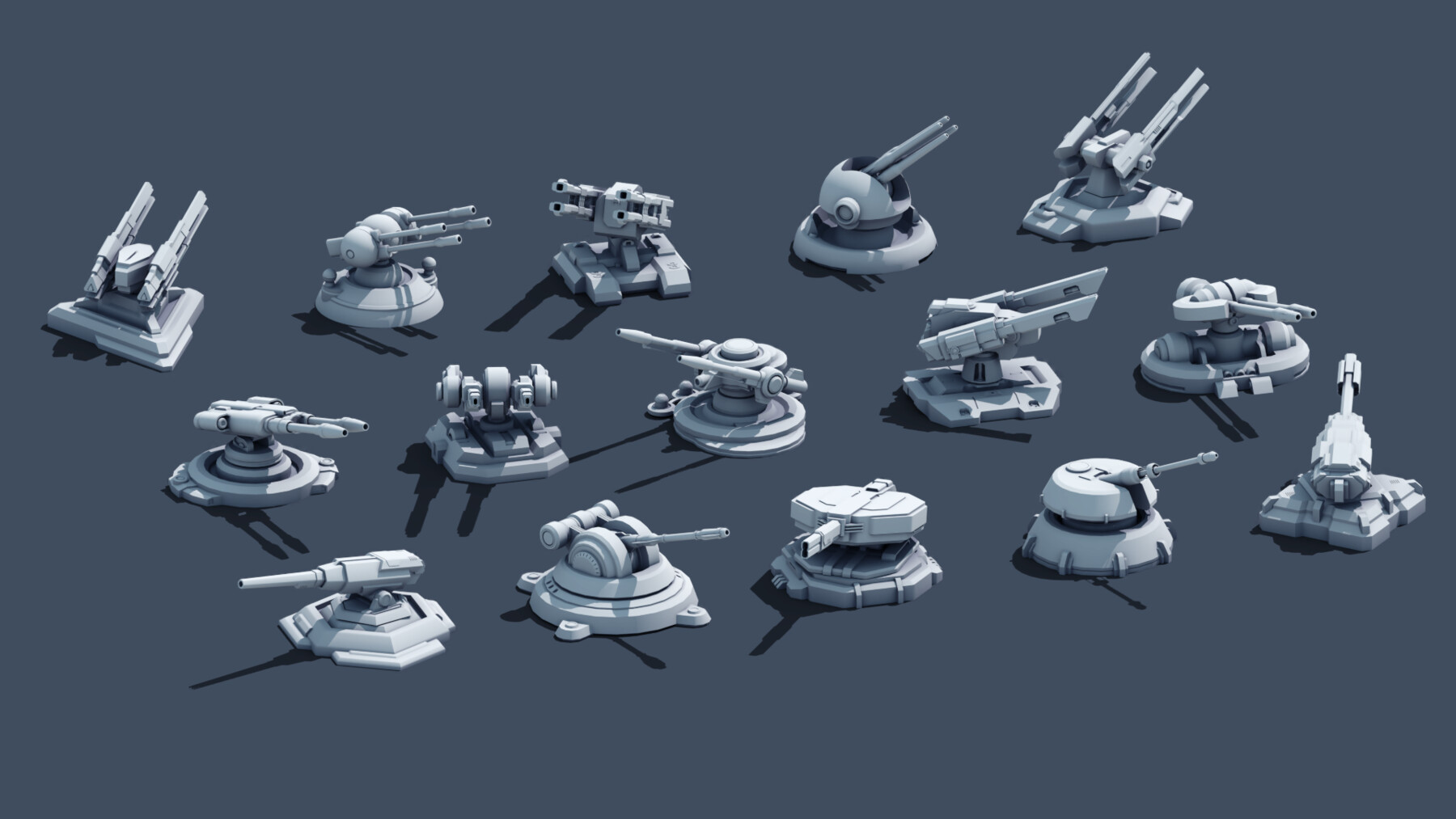 ArtStation - Turret Pack | Resources