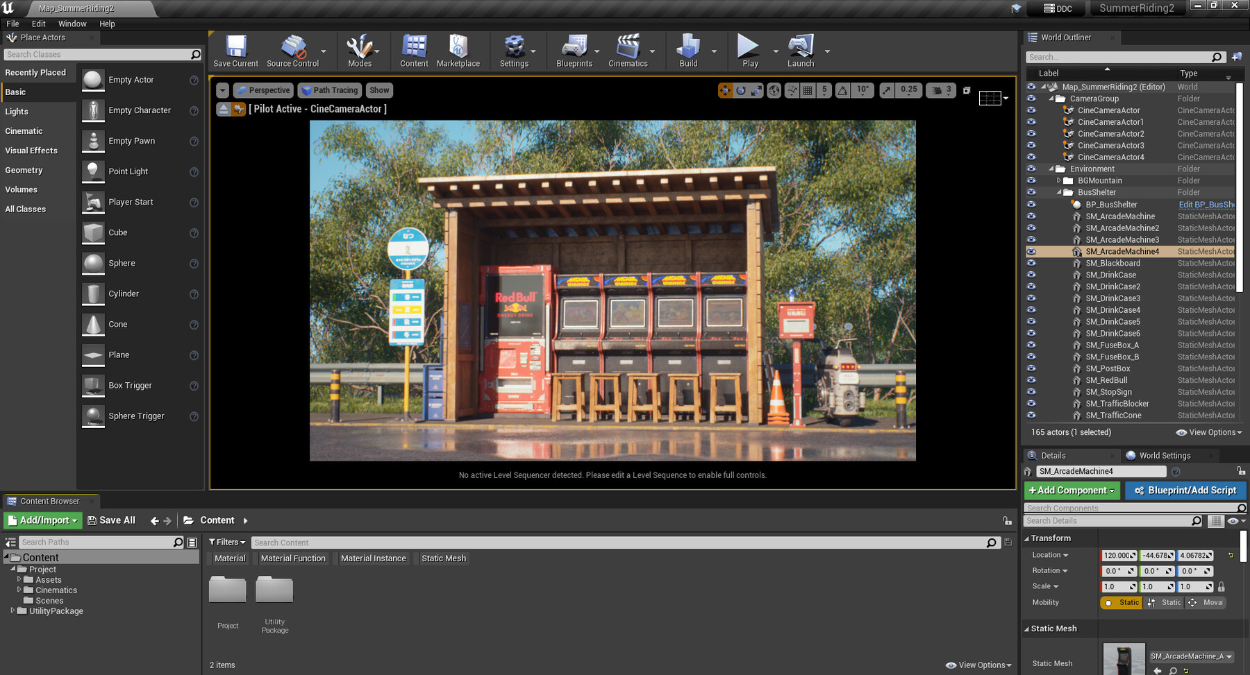 ArtStation - Summer Riding 2 - UE4 Project File | Resources