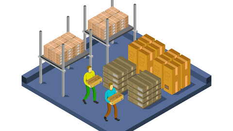 ArtStation - Isometric warehouse | Artworks
