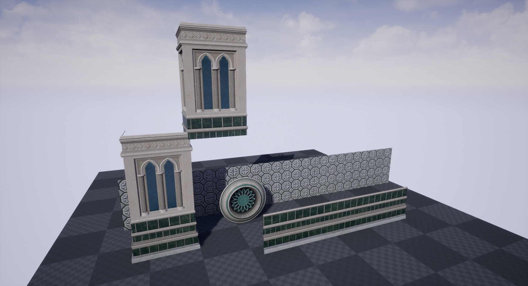 ArtStation - Trim Sheet & Modular piece for games | Game Assets