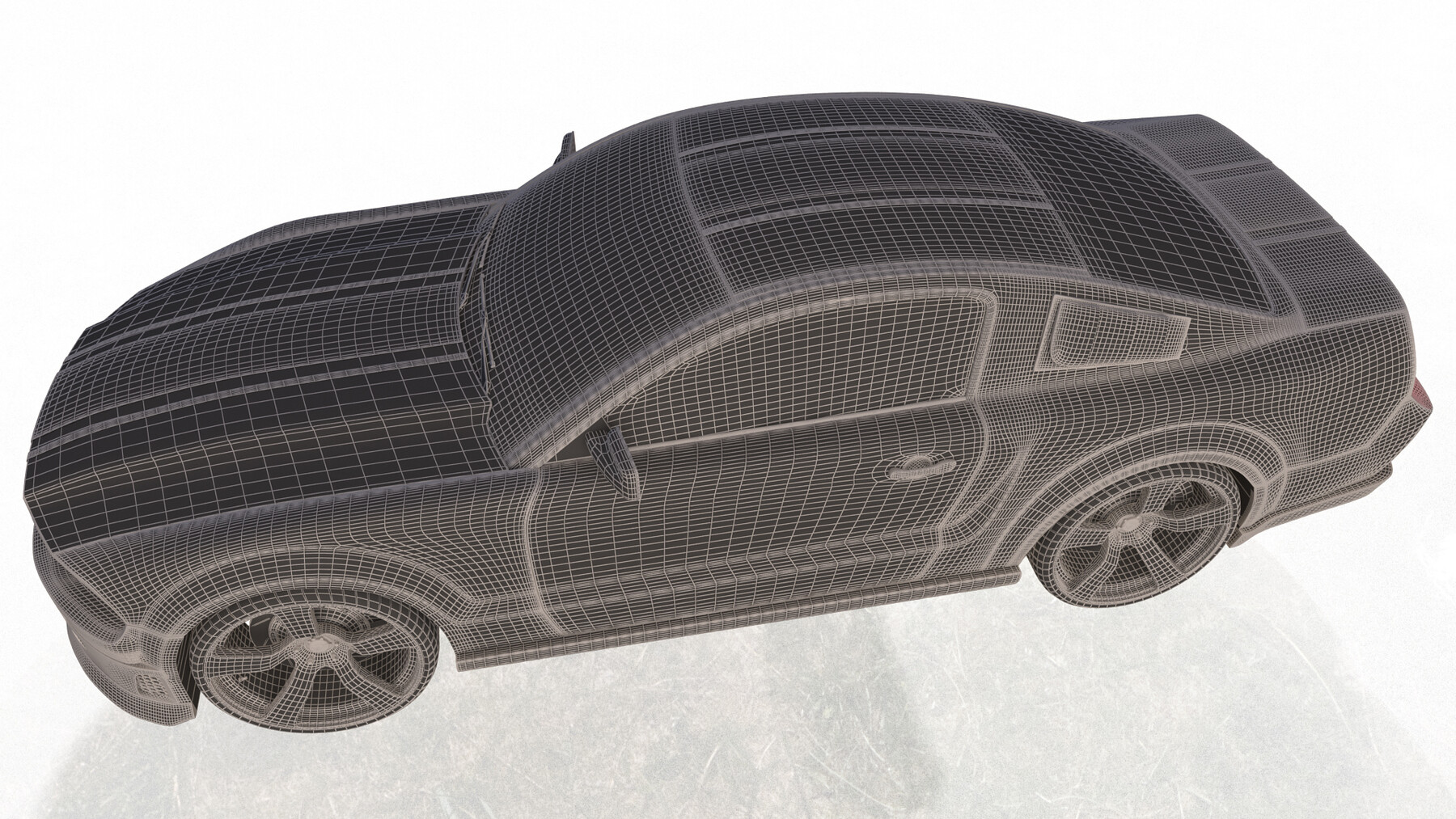 ArtStation - Ford Mustang Shelby GT 500 | Resources