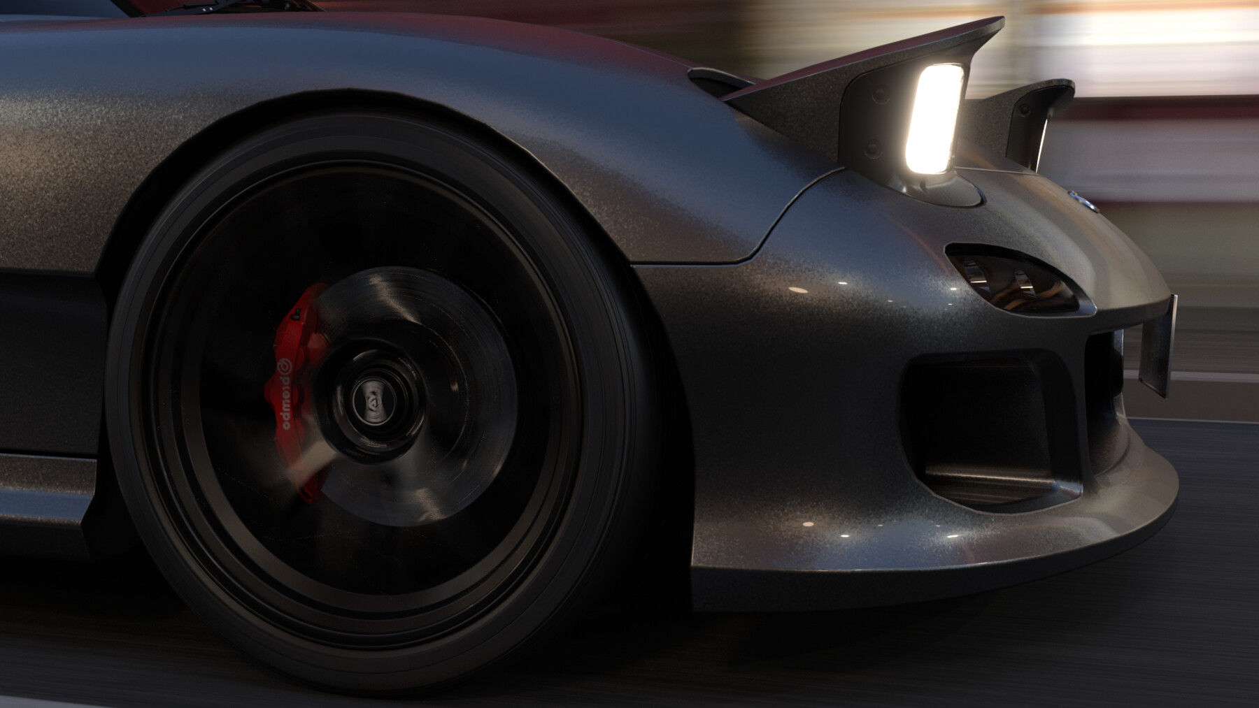 ArtStation - Mazda RX-7 | Game Assets