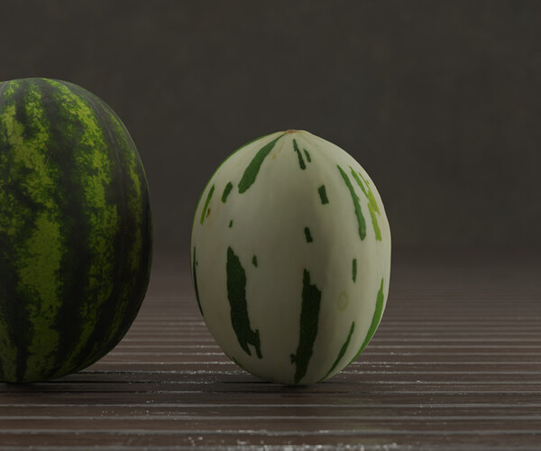 ArtStation - Photorealistic Melons | Game Assets