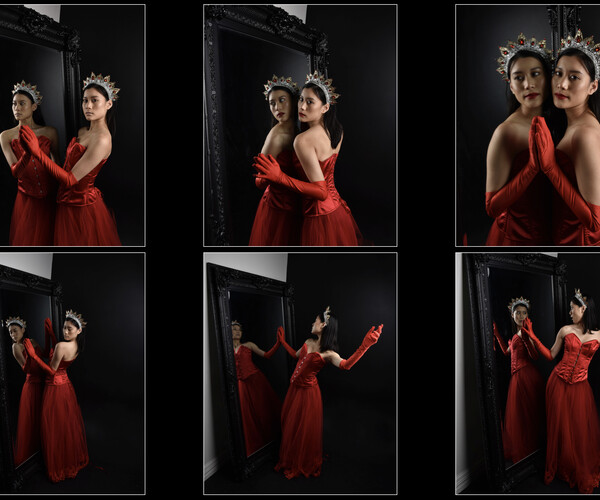 ArtStation - x124 Red Vampire Queen 2 - Pose reference pack | Resources