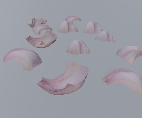 ArtStation - rose petal | Game Assets