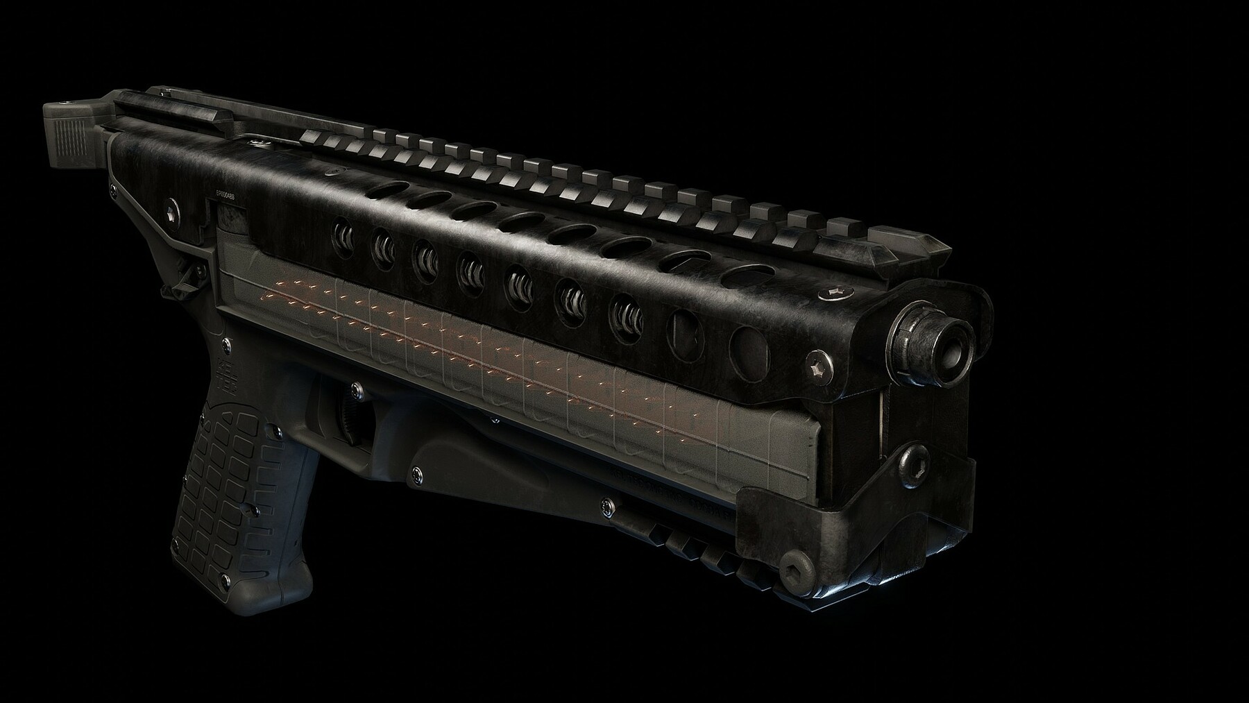 ArtStation - KelTec P50 pistol | Game Assets