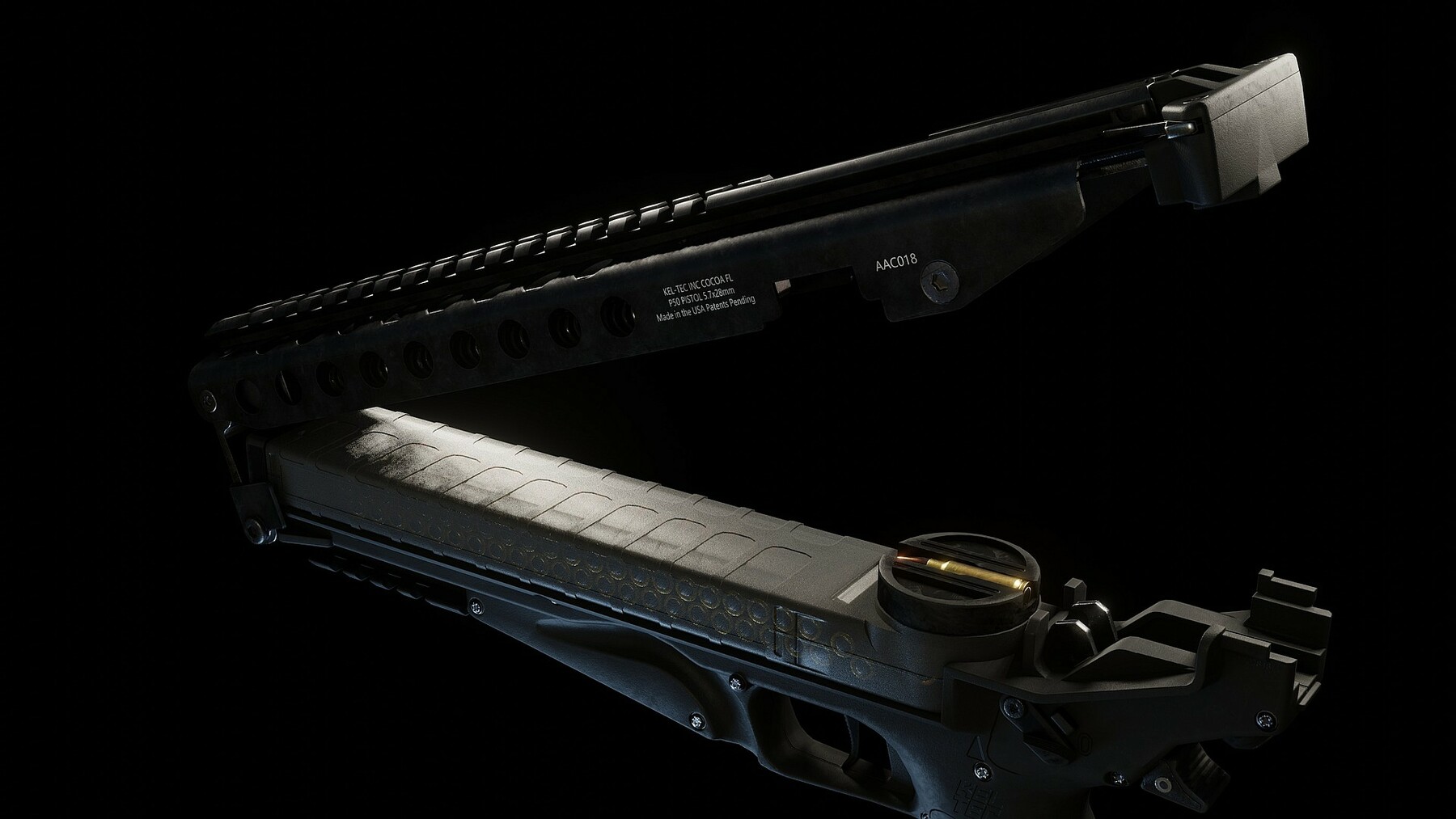 ArtStation - KelTec P50 pistol | Game Assets