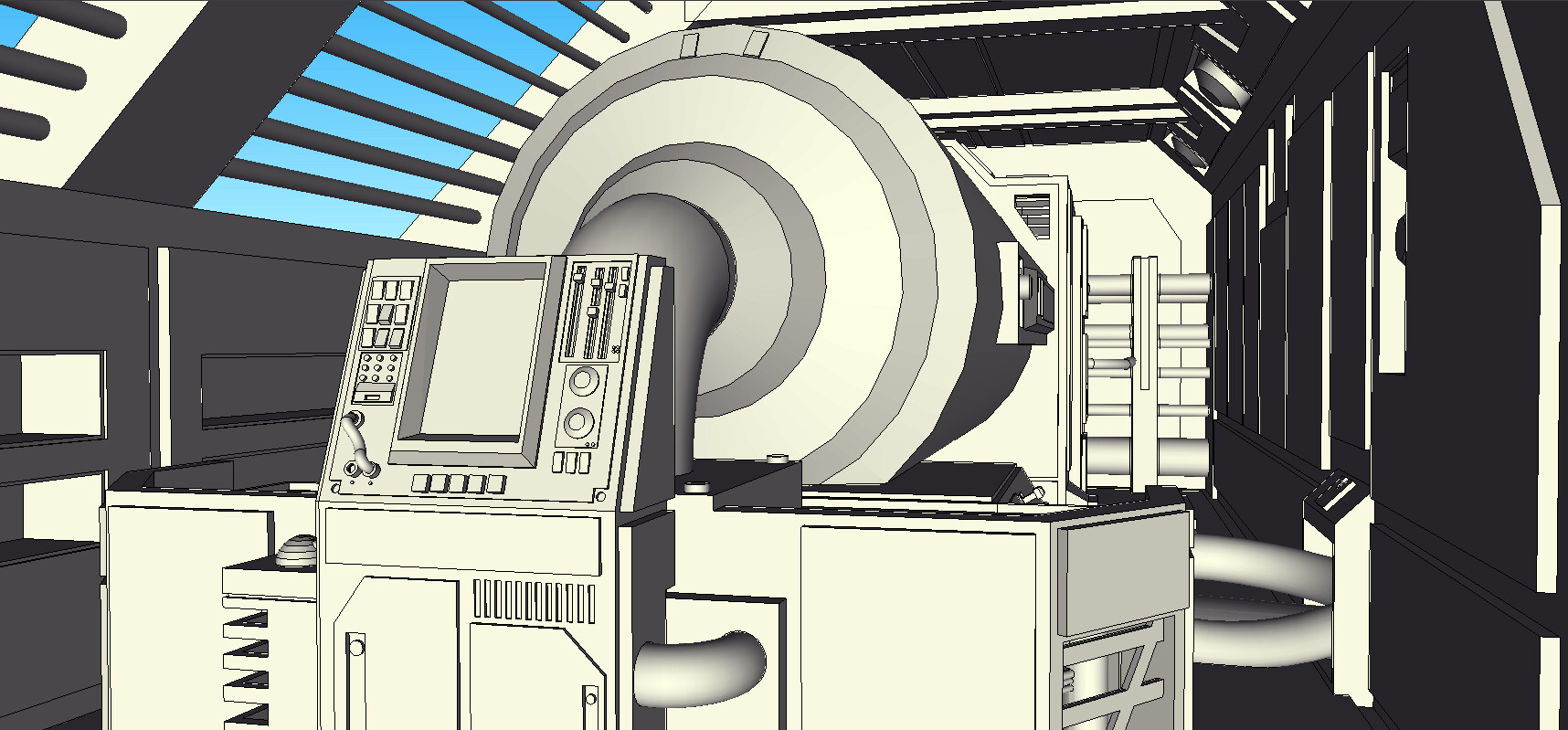 ArtStation - Sci-Fi RPG House with Interior (2017) | Resources