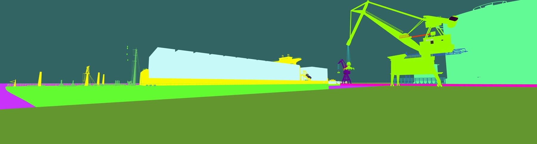 ArtStation - Dock warehouse loading and unloading crane | Resources