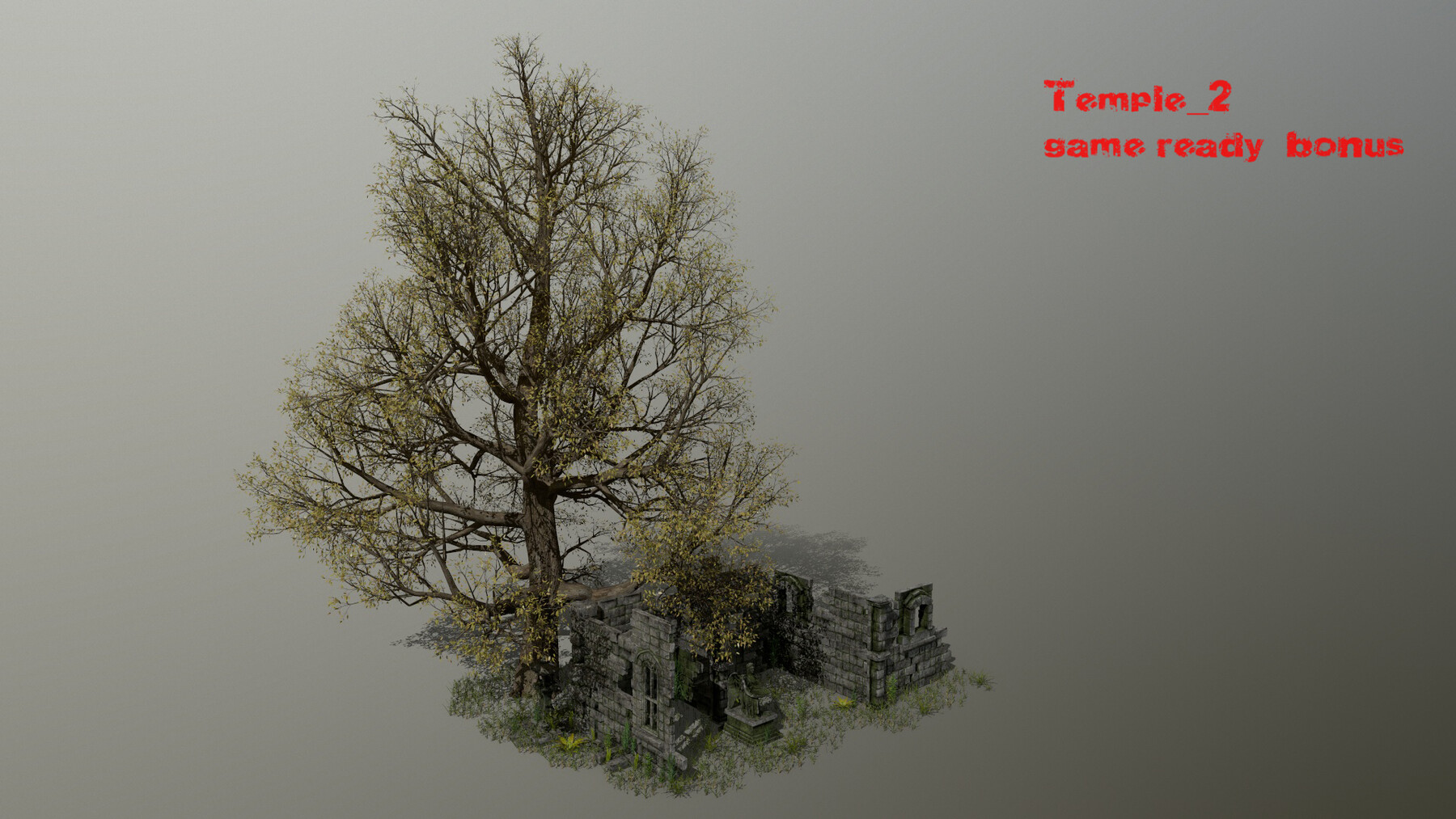 ArtStation - ruin set | Game Assets