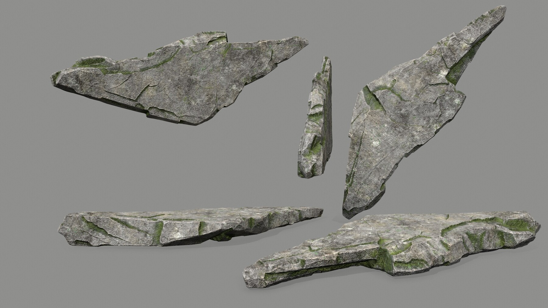 ArtStation - ruin set | Game Assets