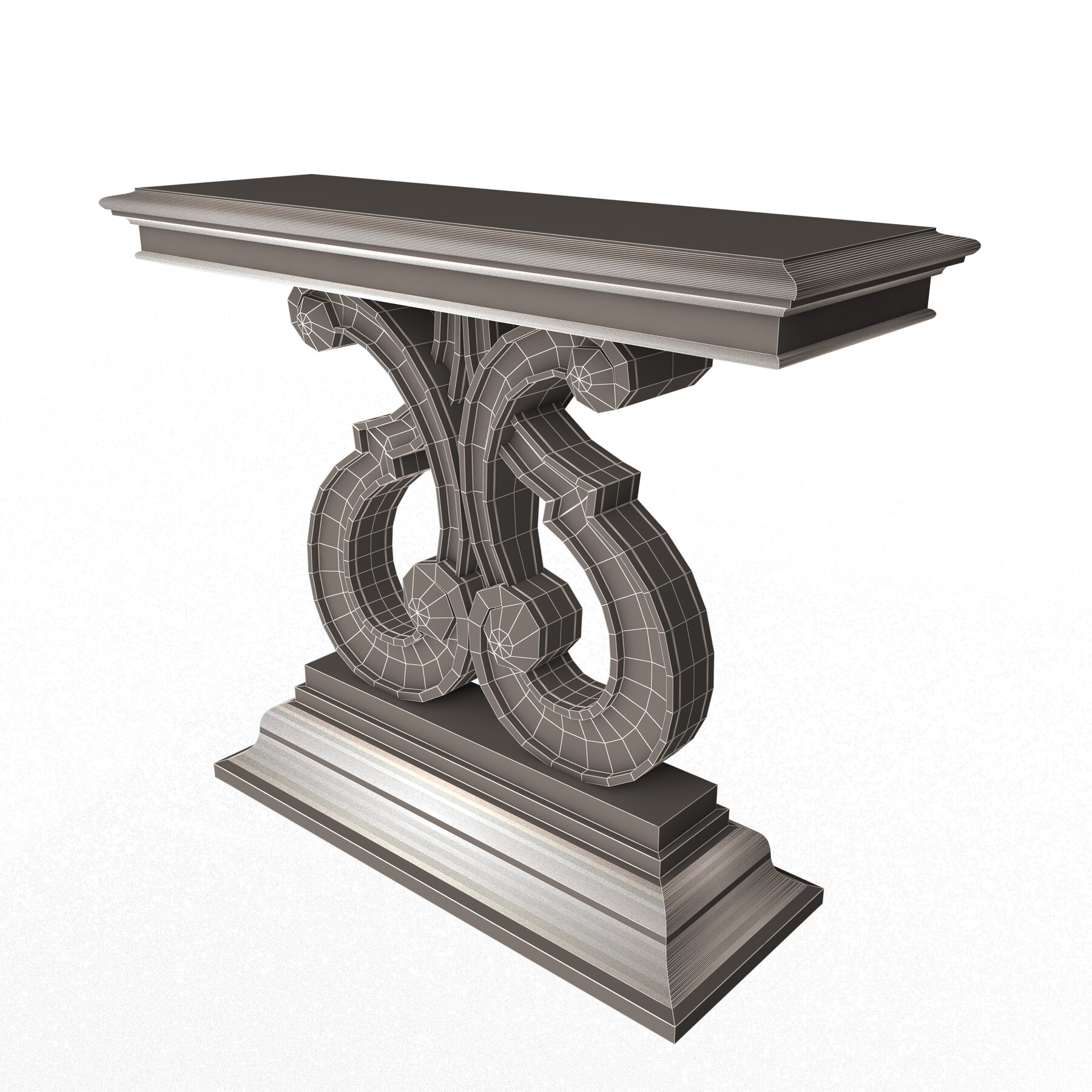 ArtStation - Luxury Console Table 01 | Resources