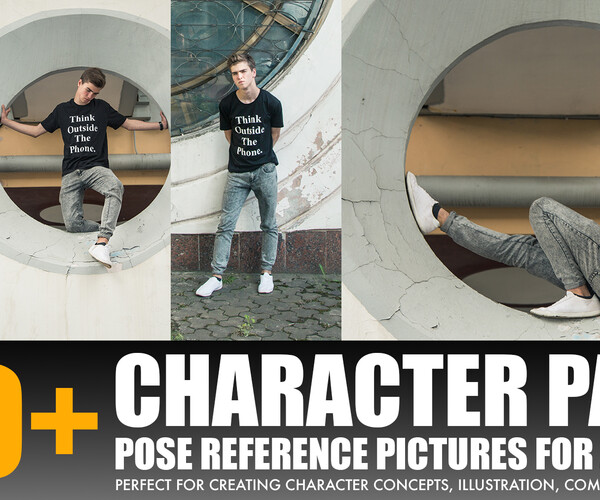 ArtStation - Photo/Textures Reference Pack: 100+ Character Pose ...