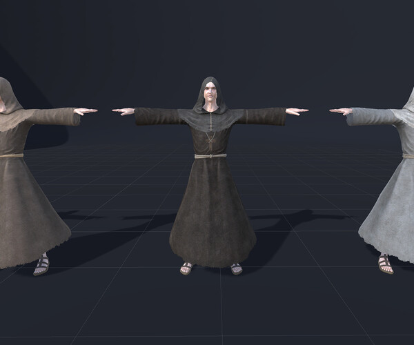 ArtStation - Medieval NPC pack | Game Assets