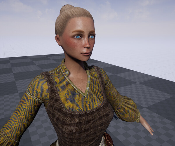 ArtStation - Medieval NPC pack | Game Assets